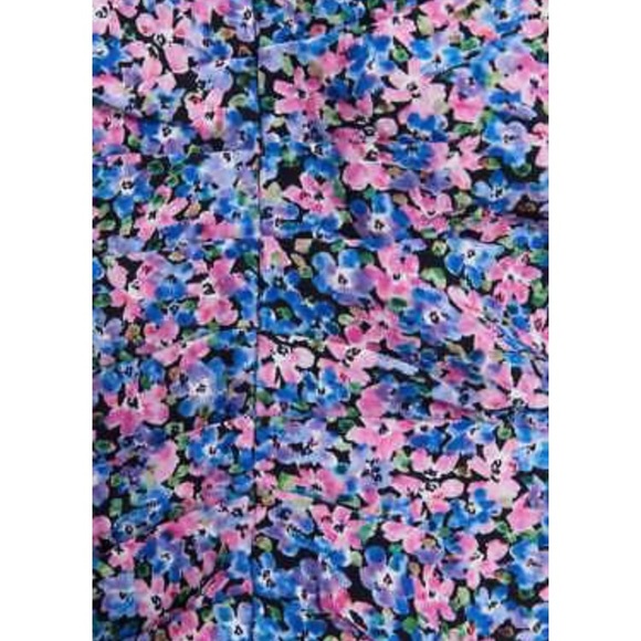 Zara | Dresses | Zara Multicolor Floral Print Dress | Poshmark